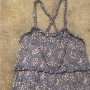Spell | Dresses | Spell Designs Celestial Midi Strappy Blue Dress ...